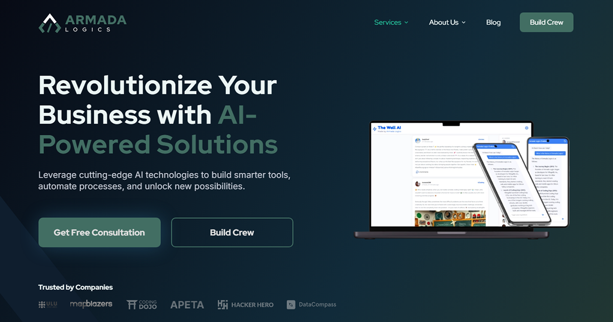 Transform Your Business with AI Solutions | Armada Logics